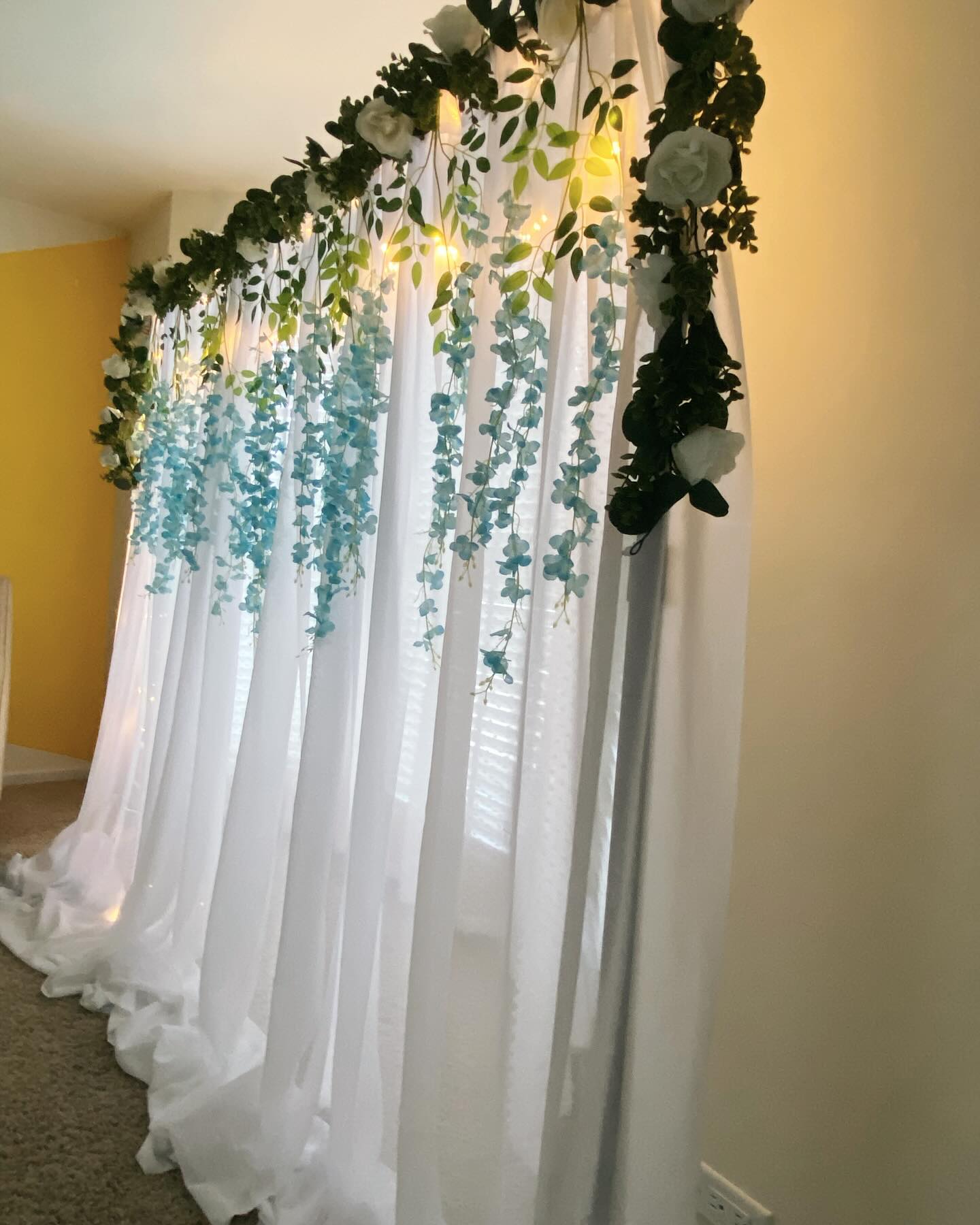 18+ Budget-Friendly DIY Backdrop Ideas for Weddings, Birthdays & Baby ...