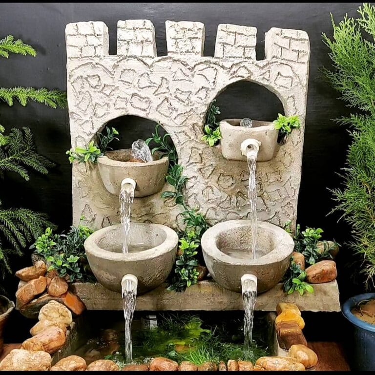20+ DIY Outdoor Fountain Ideas to Add Movement, Sound & Calm to Your Garden