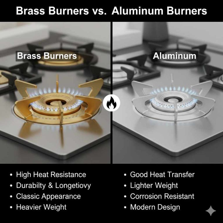 Brass Burners Vs Aluminum Burners: An Essential Guide for Home Cooks
