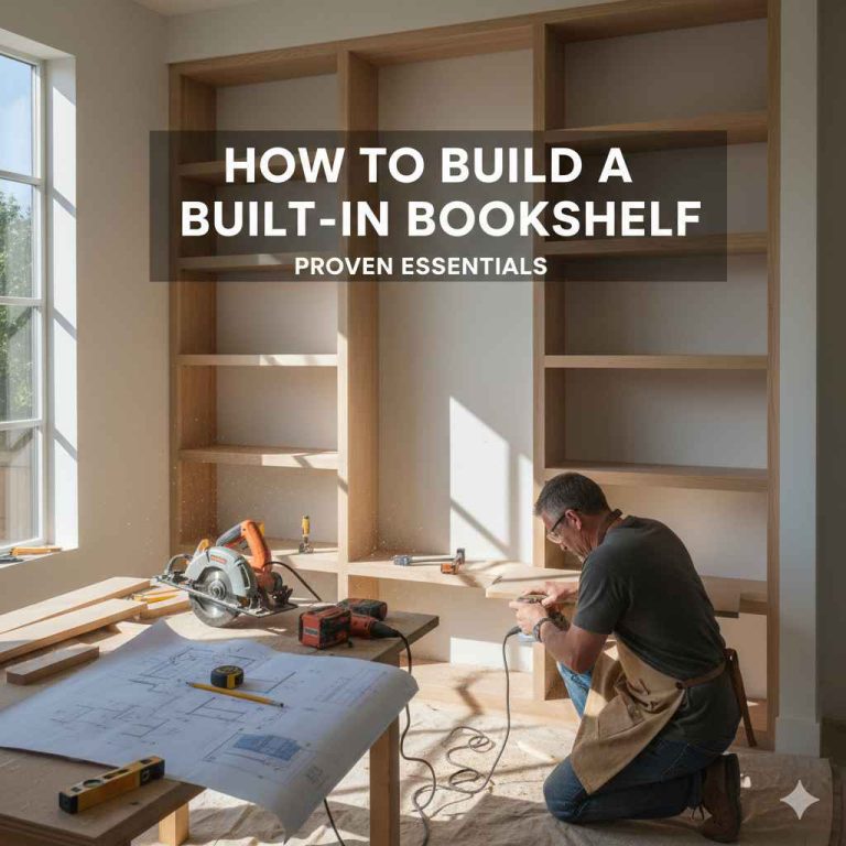 How To Build A Built In Bookshelf: Proven Essential