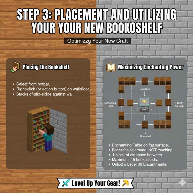How To Make A Bookshelf In Minecraft: Genius Guide
