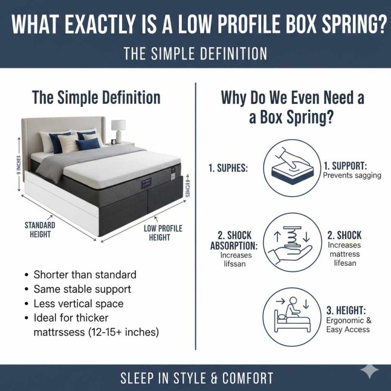 What Is A Low Profile Box Spring? Essential Guide