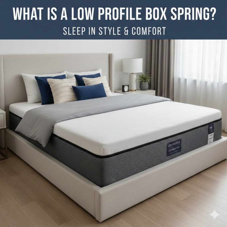 What Is A Low Profile Box Spring? Essential Guide