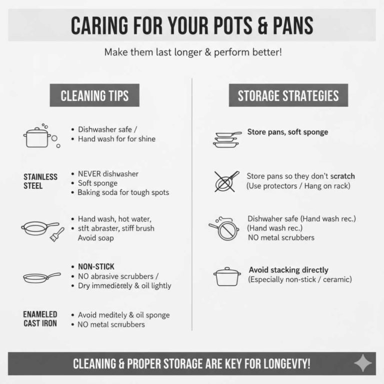 Different Types Of Pots And Pans Explained