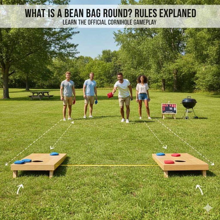 How Far Apart Should Bean Bag Toss Boards Be?